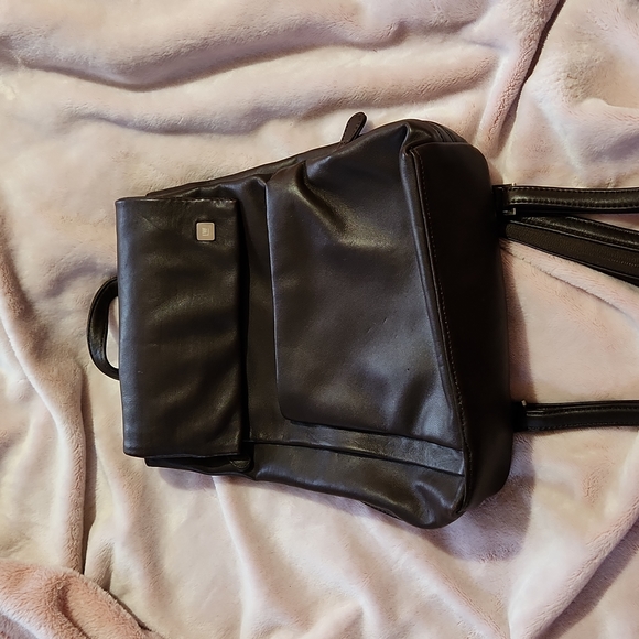 Wilsons Leather | Bags | Wilsons Leather Dark Brown Back Pack | Poshmark